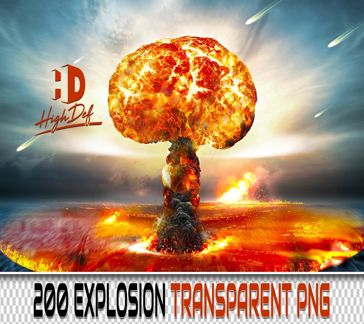 Explosie Transparant