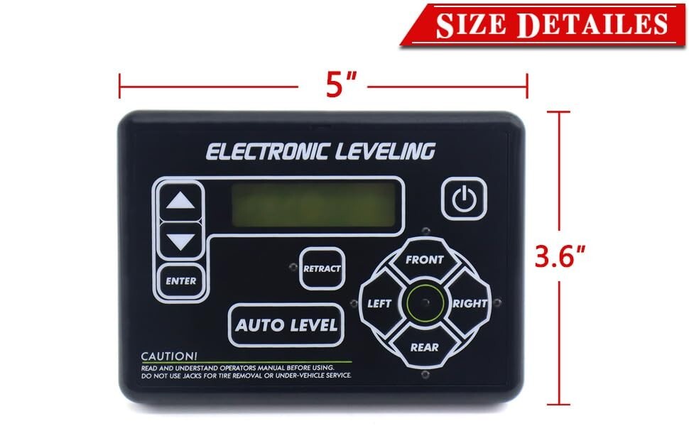 Lippert Components 421484 Ground Control Auto Level Electronic Leveling ...