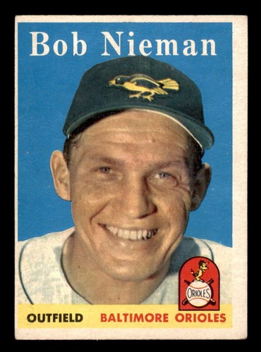 1958 Topps Baseball #165 Bob Nieman EX *e2 | eBay