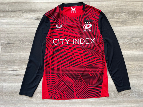 Saracens Rugby 2022/2023 Jacket Castore Training England Rugby size M ...