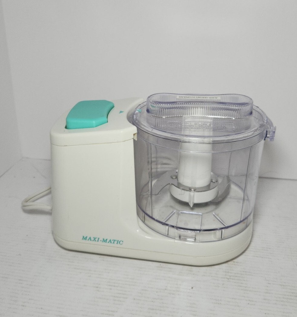 Maxi Matic Mini Chopper Hauz AMC929 One Touch Electric Chopper 1.5