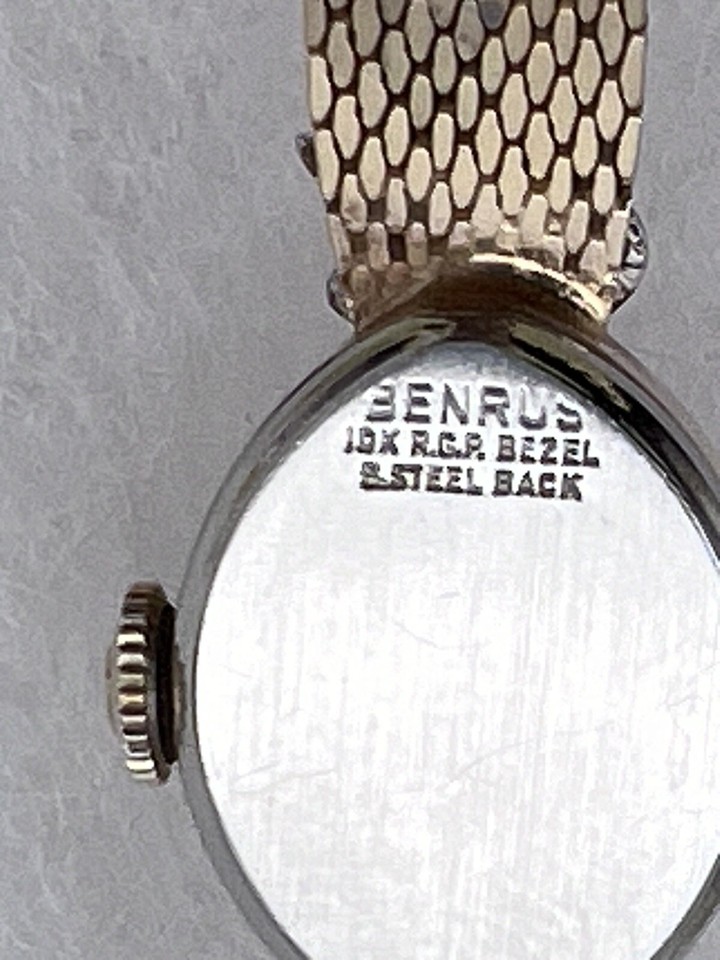 Vintage Benrus 21 Jewels Ladies Watch with 10k Gold Kreisler Band | eBay