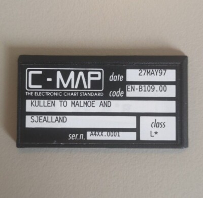 C-MAP KULLEN EN-B109 C-Card Marine Charts - Raymarine, Navman, Furuno ...