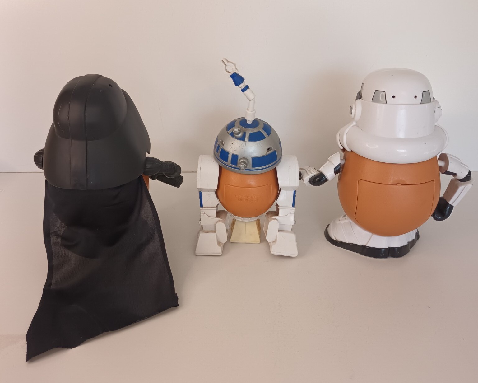 Mr. Potato Head 1985 Darth Vader, Stormtrooper & 2002 R2D2 Hasbro Star ...