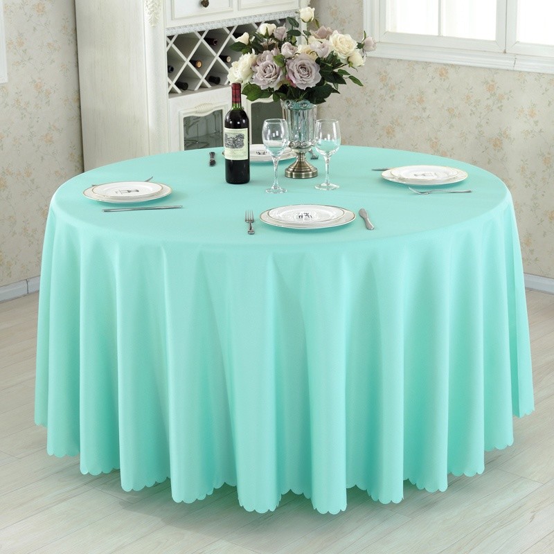 Plain Tablecloth Table Cover Cloth Banquet Wedding Cafes Rectangle ...