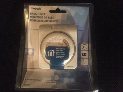 Woods Basic Timer Digital 7 Day - New! for Lamps & Appliances | eBay