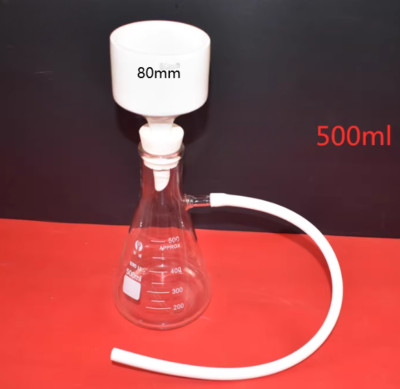 250ml / 500ml Buchner Funnel Apparatus Filtration Funnel Kit for Vacuum ...