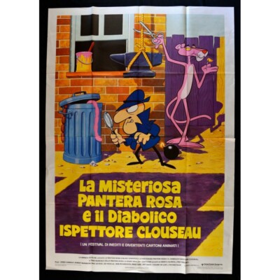Poster Die Geheimnisvolle Pink Panther E Die Teuflisches Clouseau ...