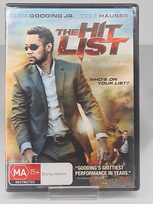 The Hit List DVD Cuba Gooding Jr. Cole Hauser Ginny Weirick SEAN Cook ...