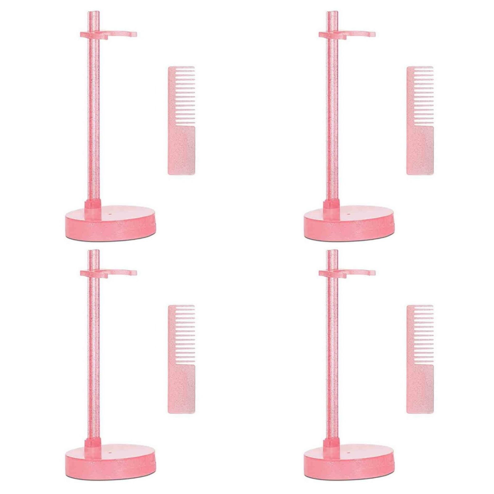 Rainbow High 4pcs Set Daria Roselyn Pink Doll Stands | eBay