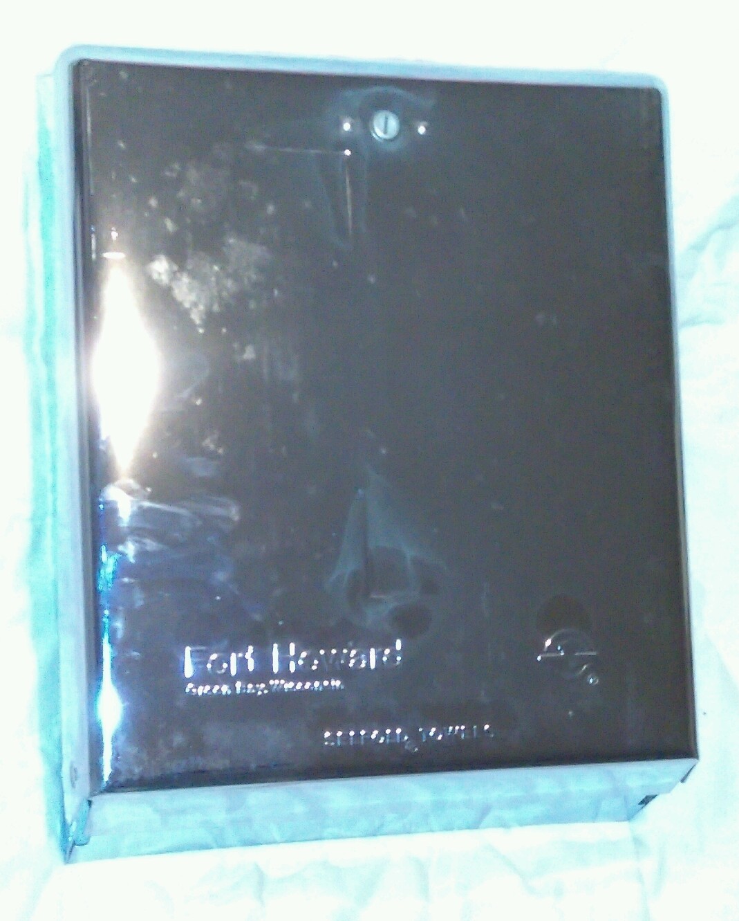 NIB Fort Howard Commercial Selfold Towel Dispenser Chrome Metal No. 546 ...