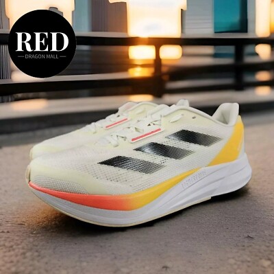 Adidas Duramo Speed M Ivory Core Black Red Running Shoes IE5477 - Men's ...