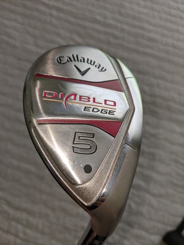 Callaway Diablo Edge Womens RH 5 Hybrid (27* Loft) Womens Flex Graphite ...