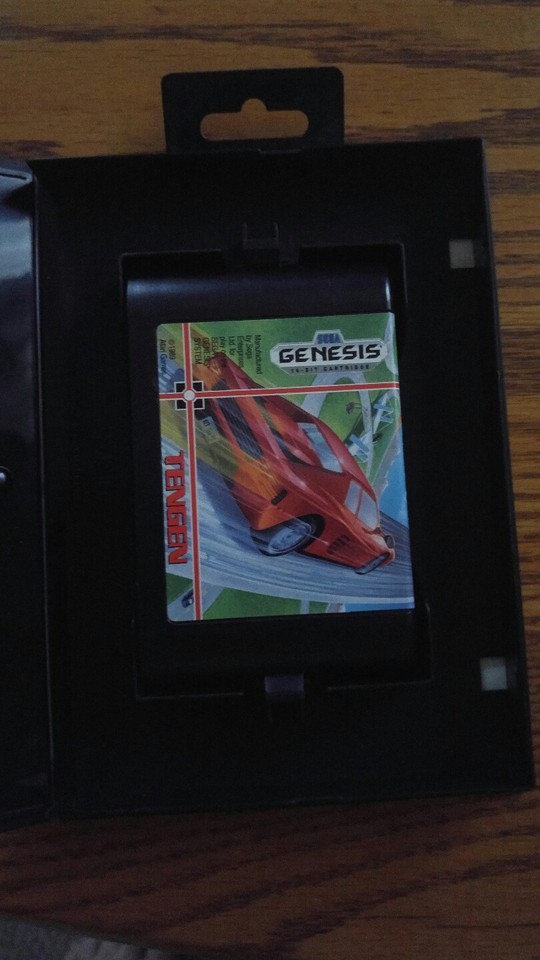 000 Vintage Sega Genesis Hard Drivin' Video Game Tengen 1989 Atari | eBay