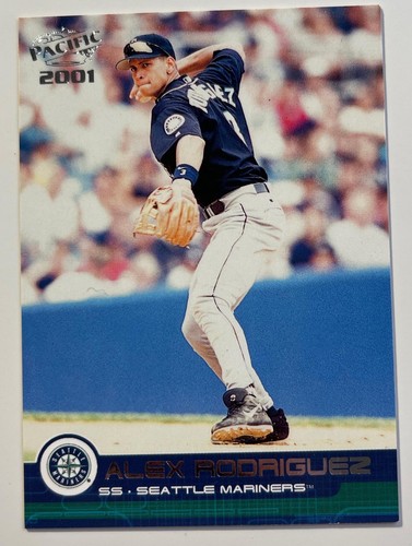 2001 Pacific #405 Alex Rodriguez Seattle Mariners Baseball Card | eBay