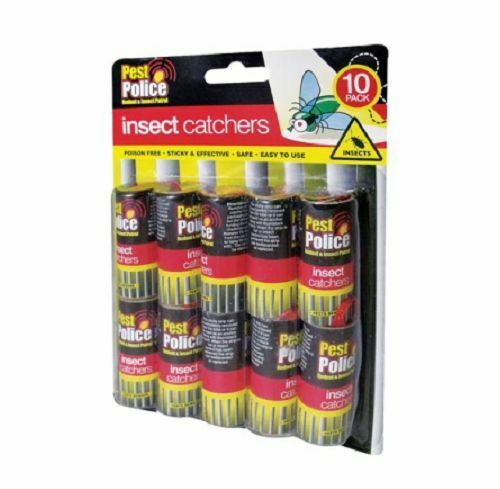 INSECT CATCHERS Pest Bug Wasp Window Fly Poison Killer Tape Paper ...