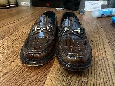 4900$ Gucci 1921 Collection Crocodile Horsebit Loafer 90th 4900$ Gucci 1921 Collection Crocodile Horsebit Loafer 90th