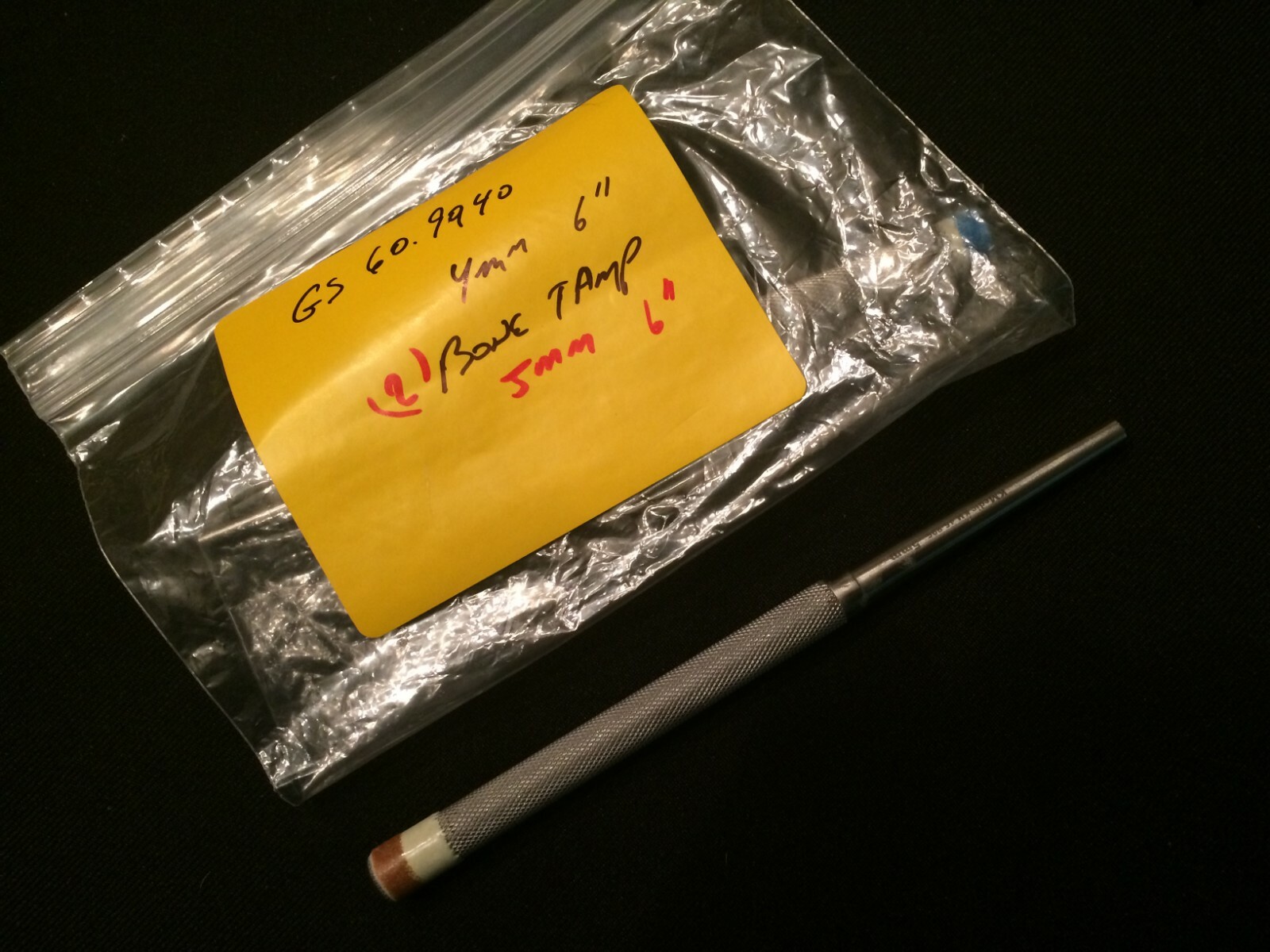 GS 60.990 BONE TAMP SET 4MM AND 5MM. 6" LONG | eBay