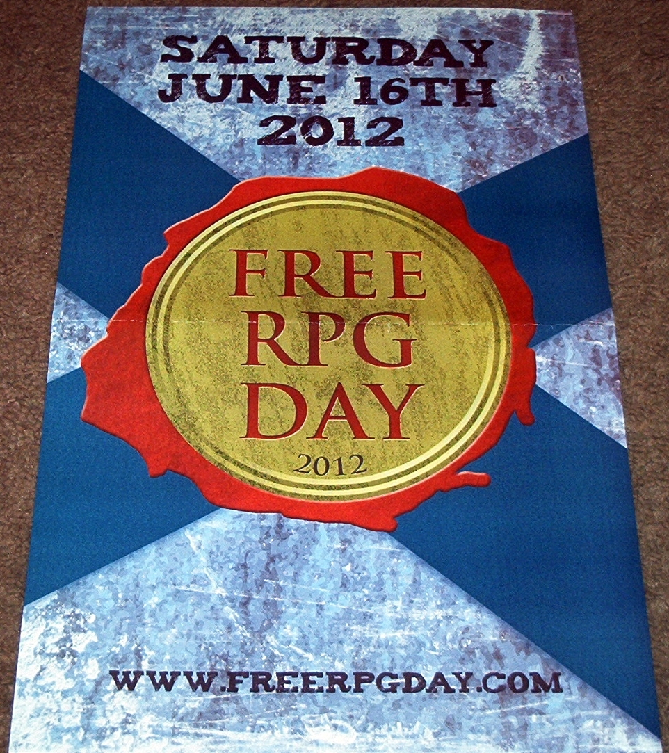 FREE RPG DAY POSTER DEALER EXCLUSIVE DUNGEONS DRAGONS D&D MAGIC ...