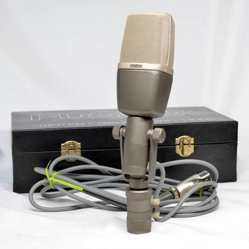Fostex M88Rp Vintage Printed Ribbon Bi-Directional Microphone Used ...