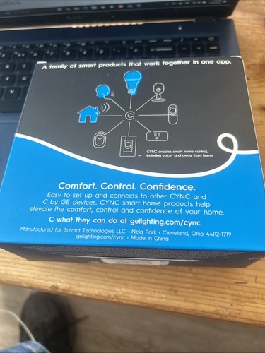 cync full color direct connect smart bulbs 2 Pack Model CLEDA199CD1-2P ...