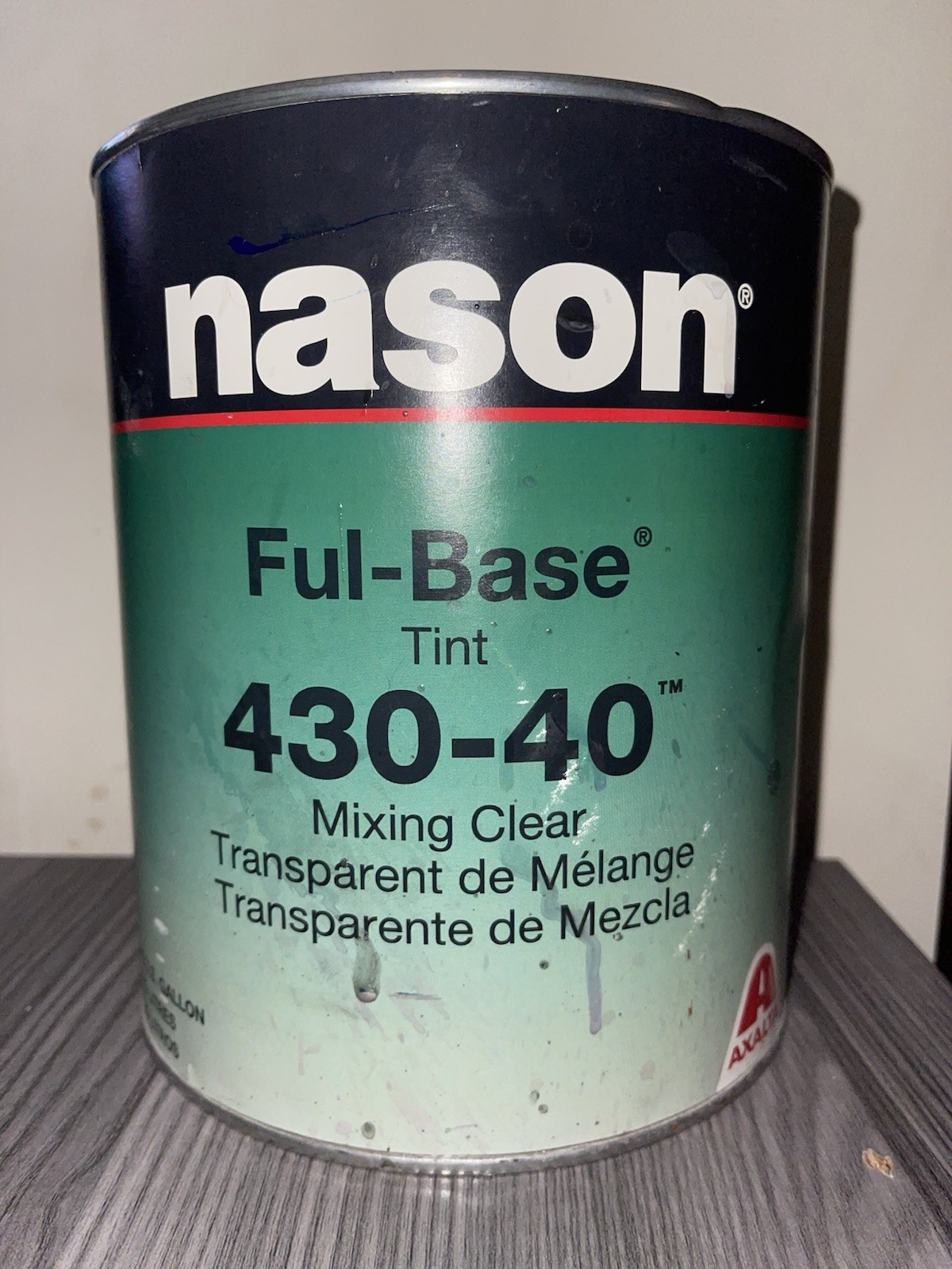Nason Ful Base Tint 430-40 Mixing Clear One Gallon for sale online | eBay