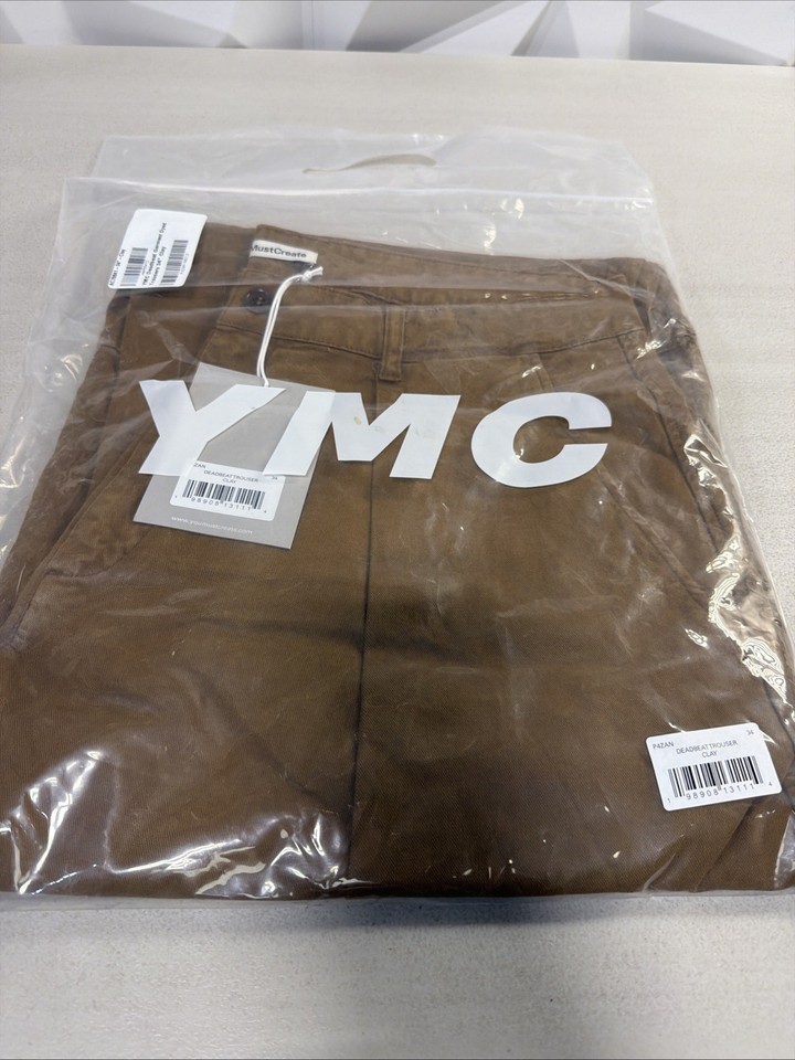 YMC DEADBEAT TROUSER SIZE 34 Clay | eBay