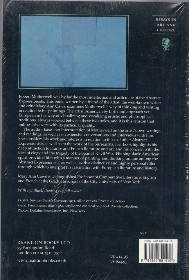 Robert Motherwell: With Pen and Brush by Mary Ann Caws (2004, Paperback ...