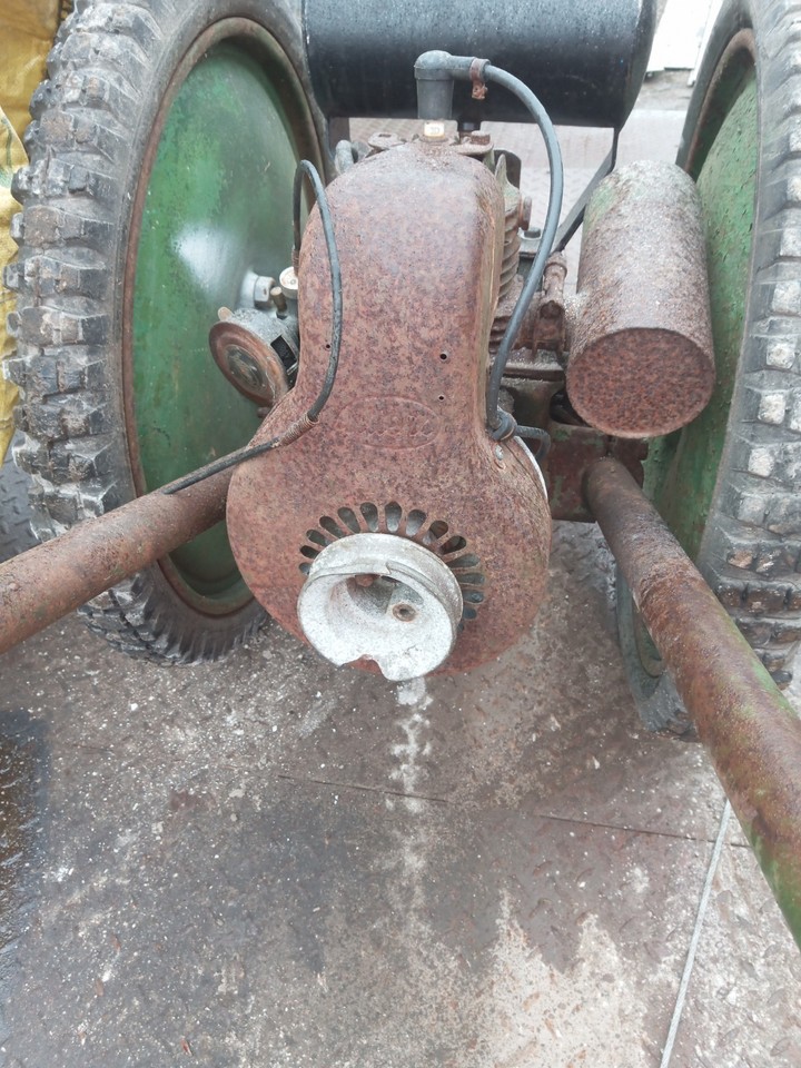 Oxford Allen Scythe Mower Vintage Finger Bar Villiers Engine | eBay UK