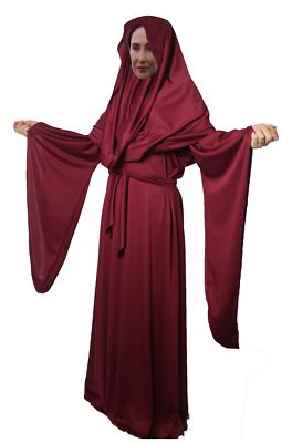 Adults Lady Melisandre Red Woman Medieval Fantasy TV Show Halloween ...