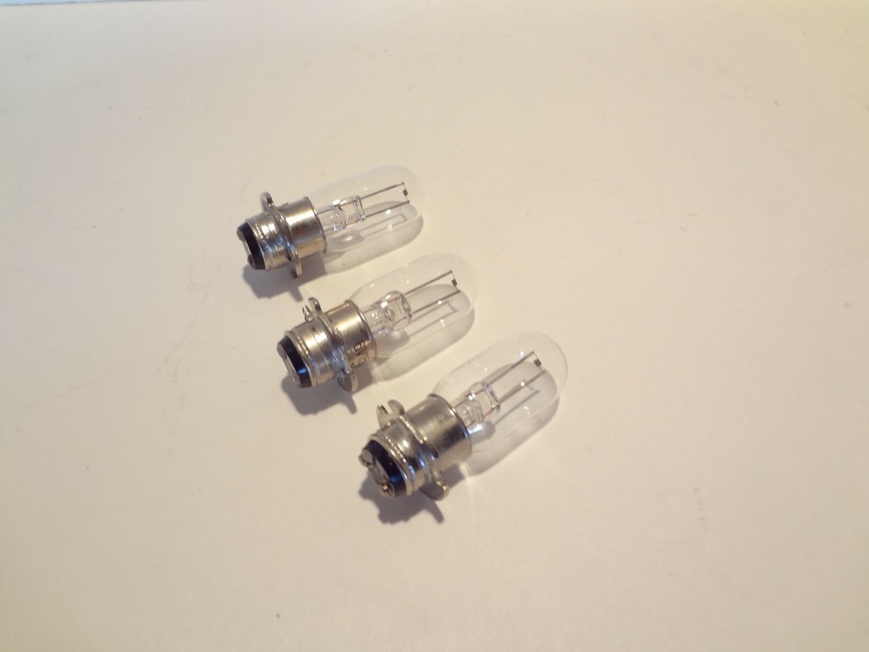 ZEISS 6 VOLT 15 WATT BULB ZEISS NO. 38-01-77 SLOTTED BASE LOT QTY (3 ...