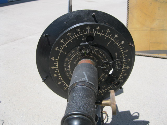 ANTIQUE MEDICAL OPHTHALMOMETER ART DECO EYE DOCTOR OPTOMETRIST ...