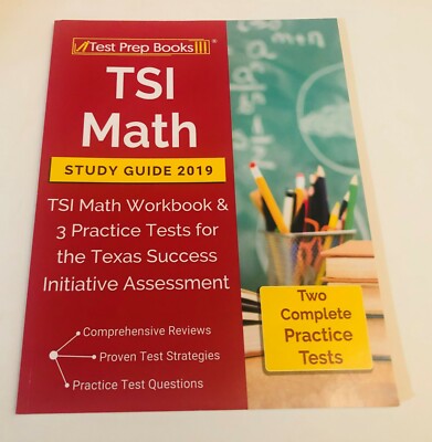 TSI Math Study Guide 2019 (Softcover, 2019) 9781628455953| eBay