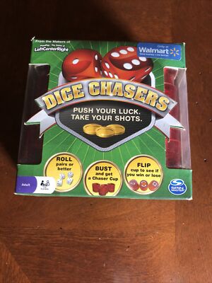 Dice Chasers Game Push Your Luck, Take Your Shots! Adult Drinking Game ...