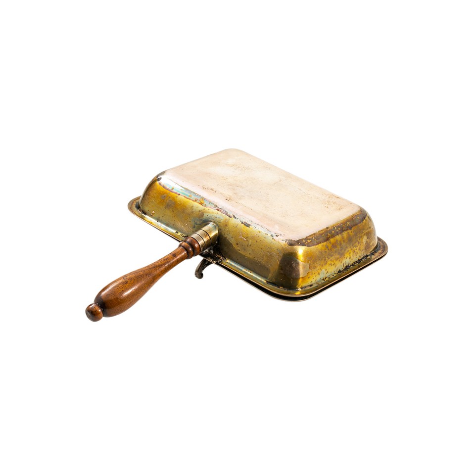 Vintage Cigarette Ashtray Silver Plated Rectangle Silent Butler Brown ...