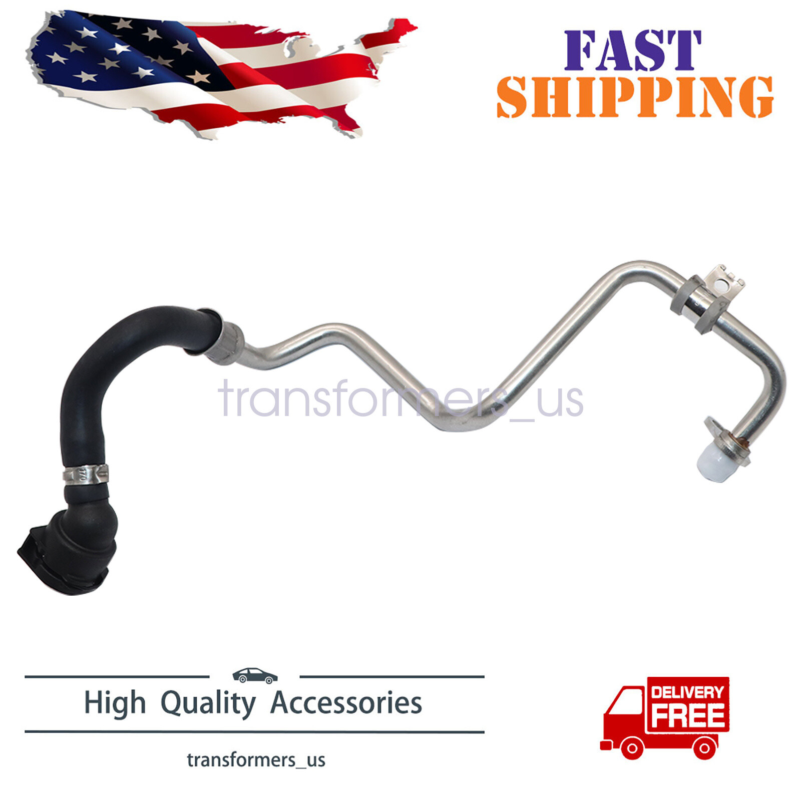 For BMW F20 F30 G30 X3 X4 125i 330i Turbocharger Coolant Return Line ...