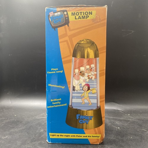 Family Guy Motion Lamp Rotating Light Plays Theme Song Music w/ Box ...