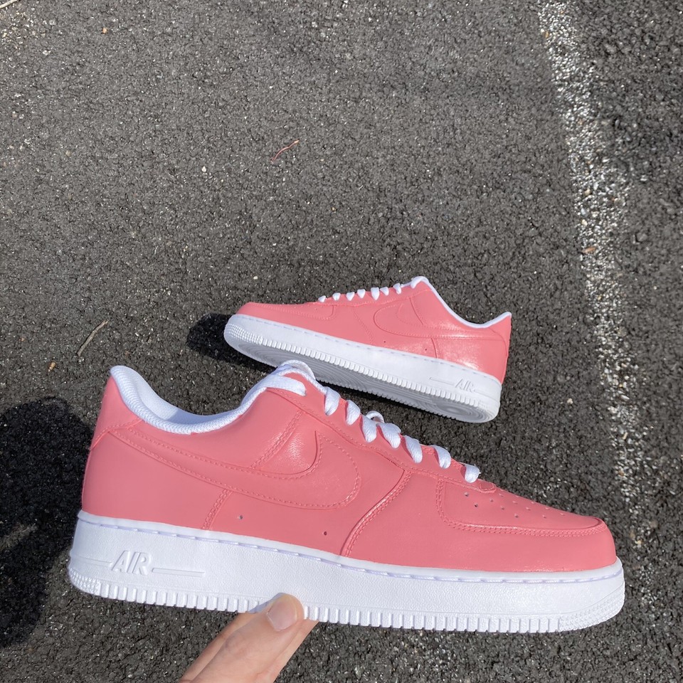 Nike Air Force 1 Custom Petal Pink Womens Shoes Sneaker Mens Womens ...