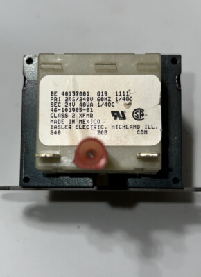 Transformers - Basler Electric Transformer