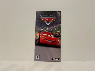 Disney Cars Sony PSP MANUAL ONLY NO TRACKING Authentic | eBay