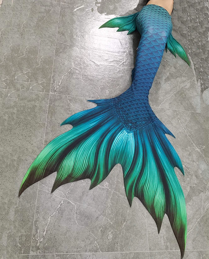 Yellow Mermaid Tails