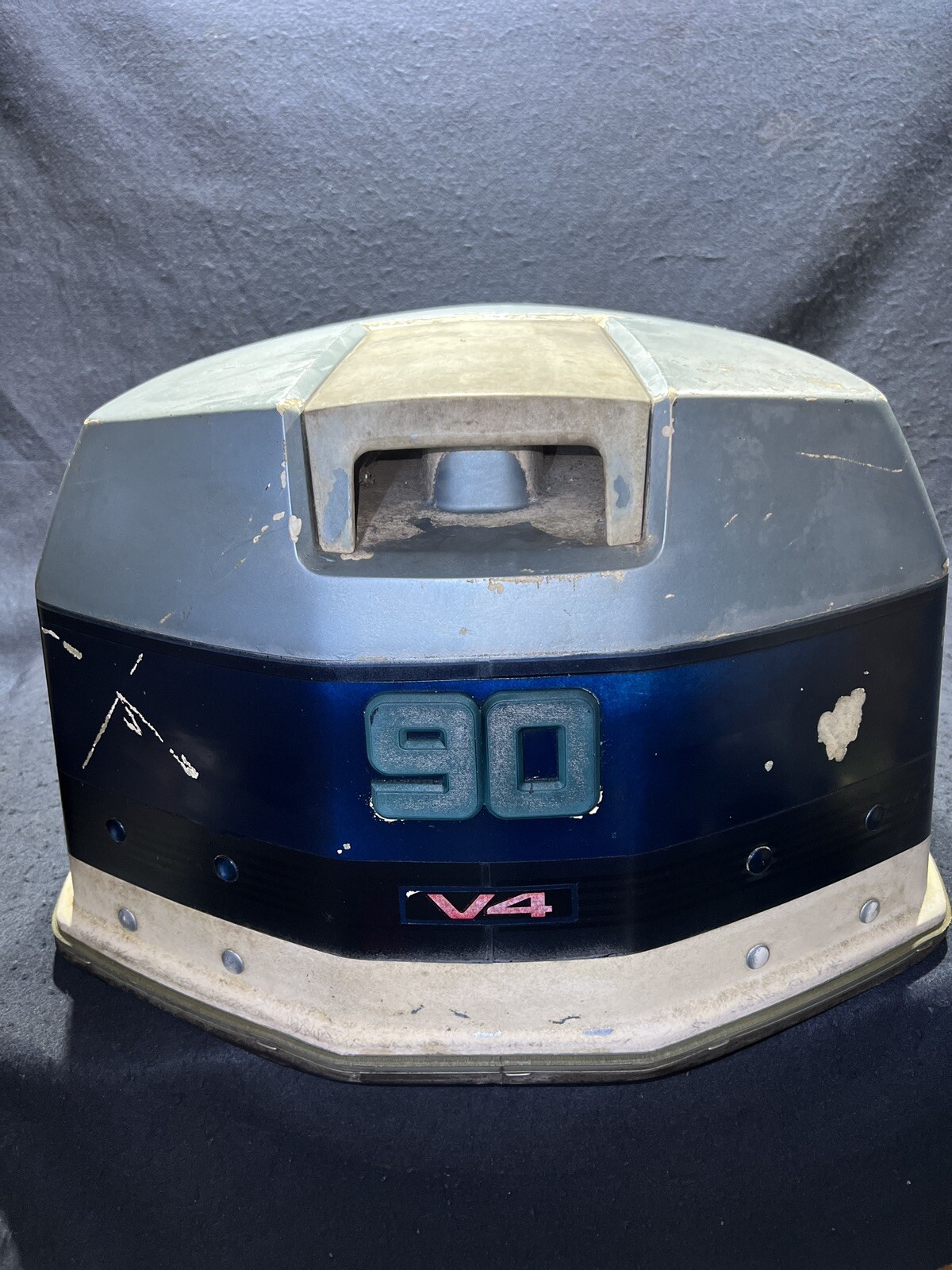 Johnson Evinrude 90hp V4 Engine Motor Cover Top Cowl Cowling 0282349 | eBay