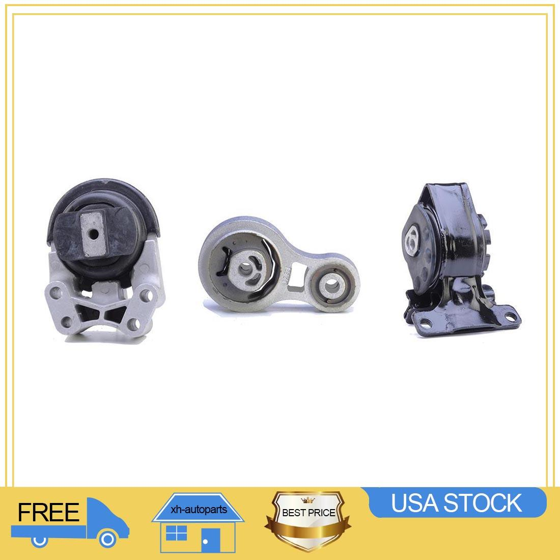 Engine & Automatic Trans. Mounts 3X Set for Ford Edge 11-15 V6 3.5/3.7L ...