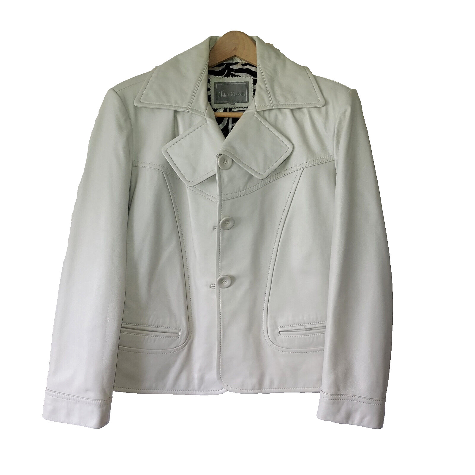 Vintage Juliet Michelle White Leather Women’s Size Sm… - Gem