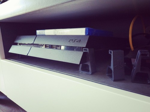 4x Foot Stand Support Ventilation/Aeration/Cooling PS4 Fat PS4 PRO PS4 ...