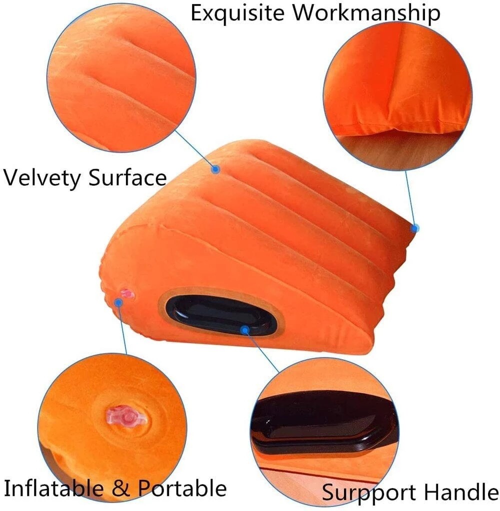 Sex Pillow Sex Furniture Position Cushion Triangle Inflatable Ramp for ...