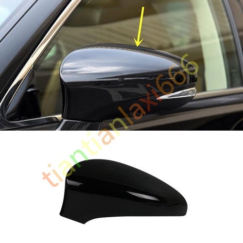 Left Side Gloss Black Rearview Mirror Cover Replace For Lexus ES 2013 ...