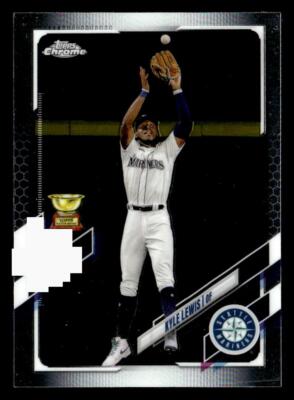 2021 Topps Chrome #93 Kyle Lewis Card Seattle Mariners | eBay