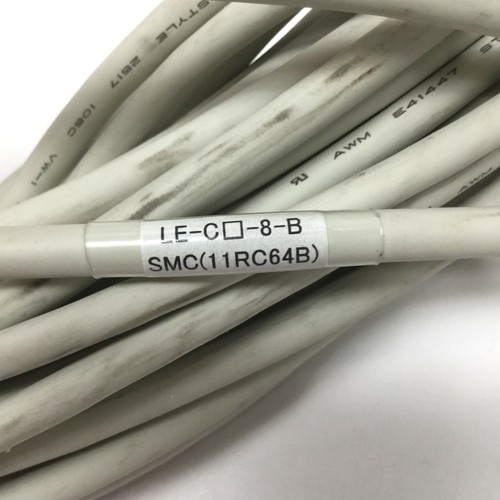 SMC LE-CP-8-B Electric Actuator Step Motor Robotic Cable 8m LECP1 ...
