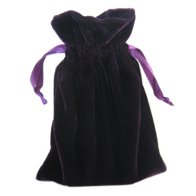 NEW Small Velvet Bag (Purple) 4x6 Inches Drawstring Pouch | eBay